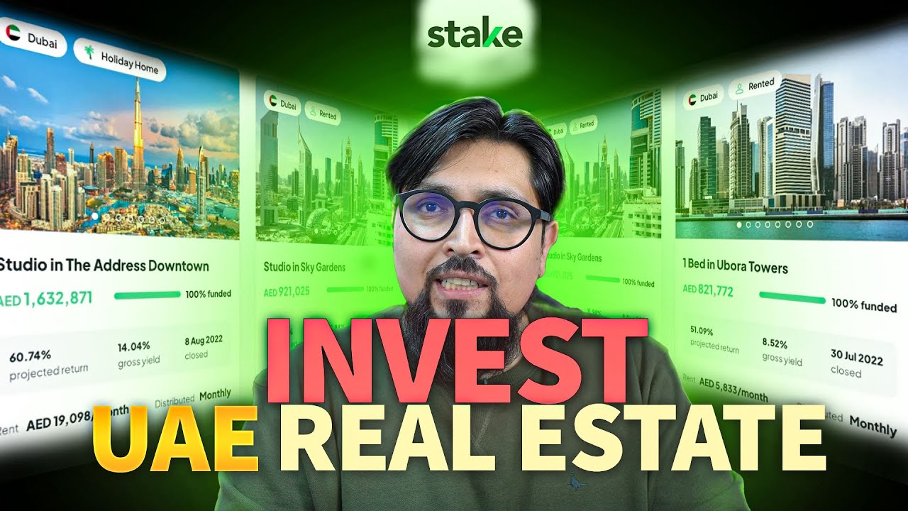 Stake UAE | Invest in UAE Real Estate with 500AED - YouTube