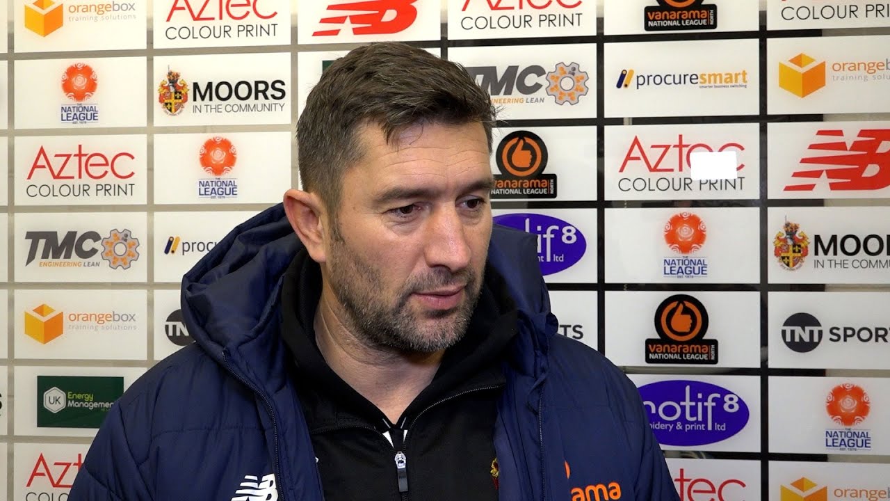 Post Match | Graeme Lee | Peterborough Sports (H) - YouTube