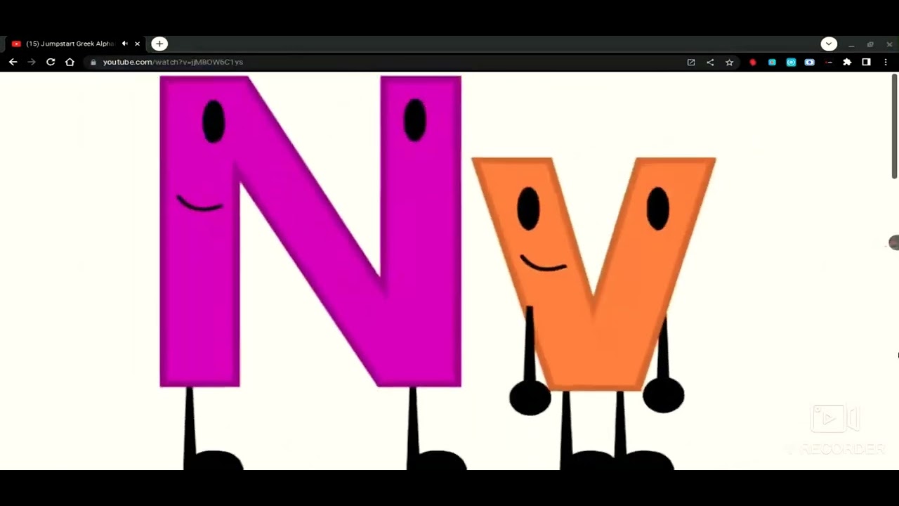Jumpstart Greek Alphabet Song - YouTube