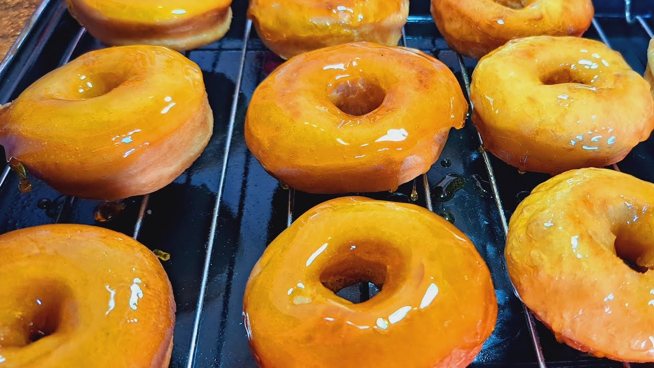 yummy easy quick tanghulu donuts recipe!! - YouTube