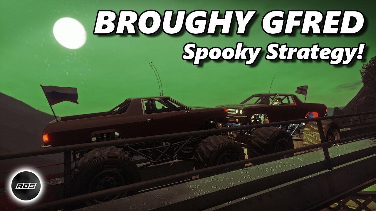 Spooky Strategy In Halloween Vehicles! - Broughy Gfred GTA 5 - YouTube