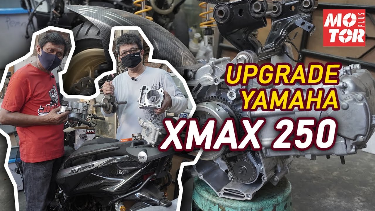 Begini Triknya Upgrade Yamaha XMAX Agar Asyik Dibawa Turing | Motor ...