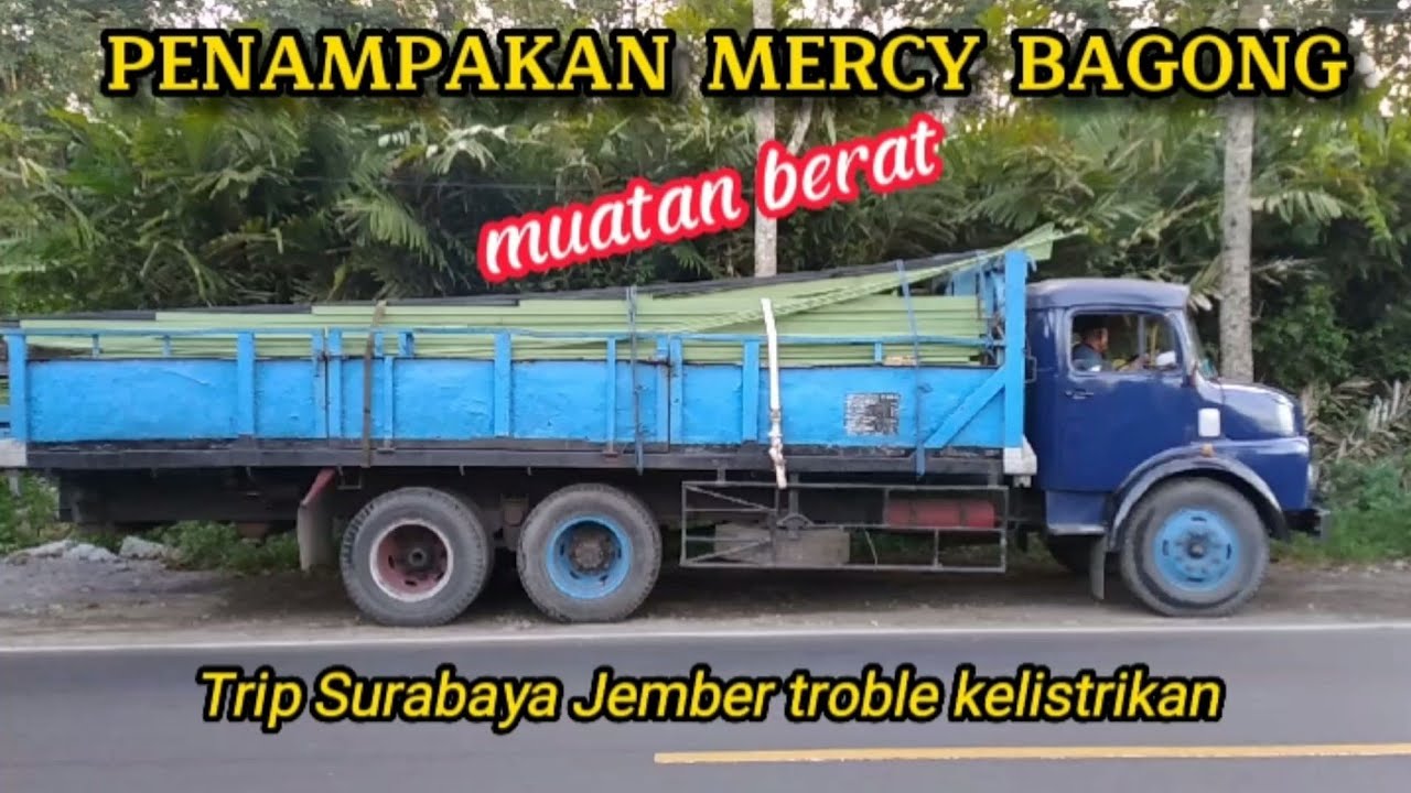 Truk Mercy Bagong Tronton Membawa Muatan Berat Long Trip - YouTube
