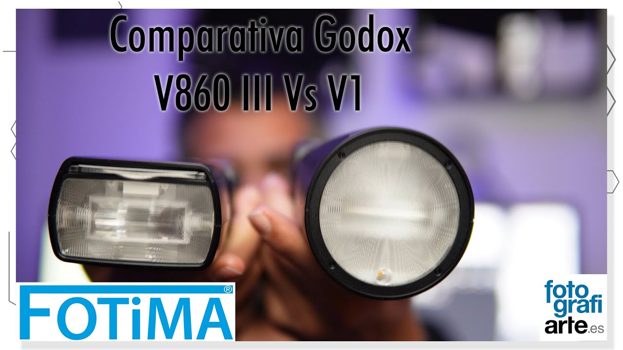 📸 Toma de decisiones: Comparativa de Flashes Godox V860 III y V1 para ...