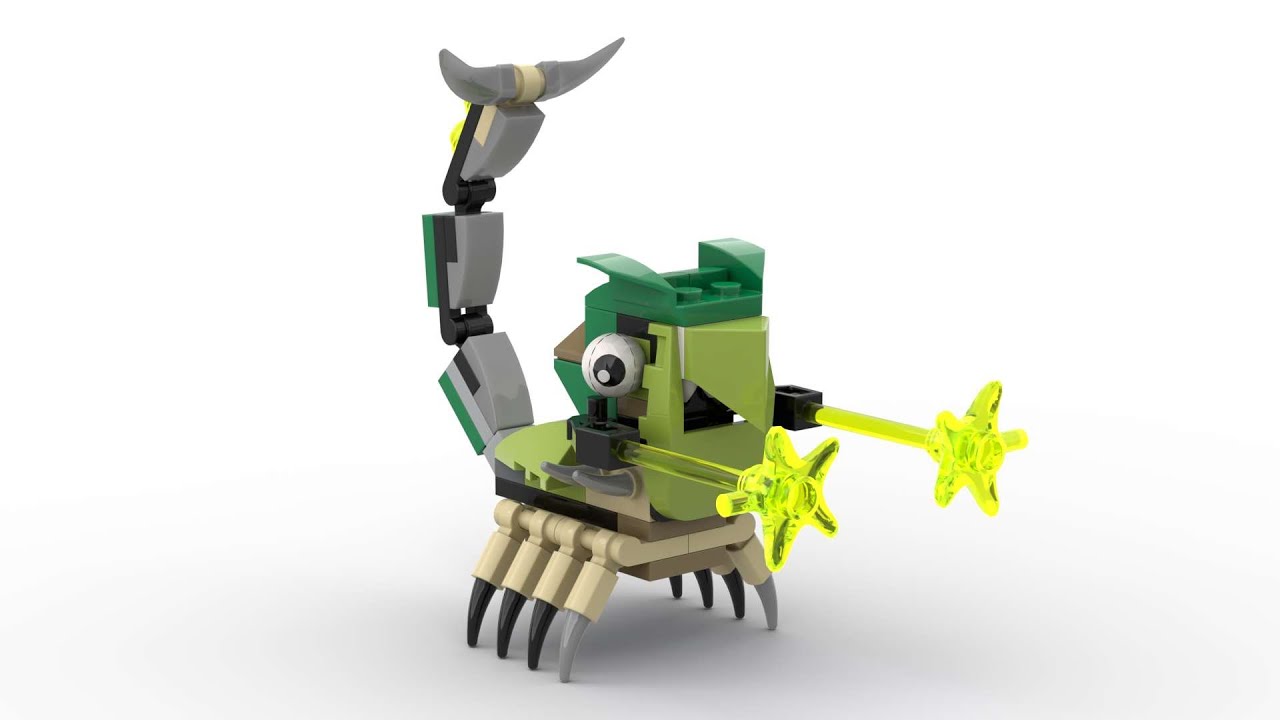 Lego Mixels Torts + Scorpi Speed Build Studio Bricklink LDD by PLegoBB ...