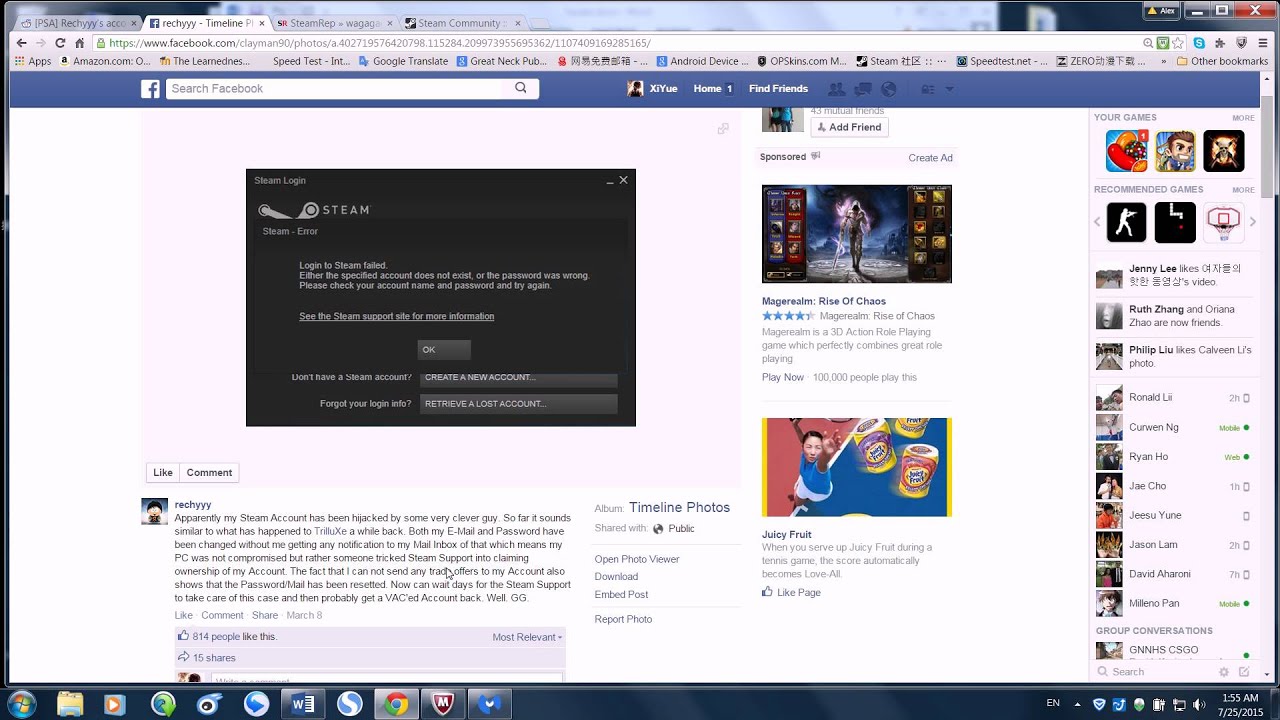 Steam Account Compromised (Part 2) - YouTube