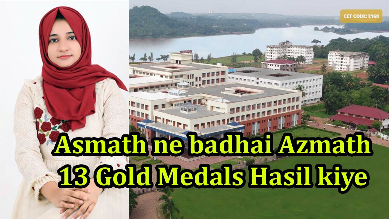 Asmath nay Badhai Azmath, Hasil kiye Engineering me 13 Gold Medal - YouTube