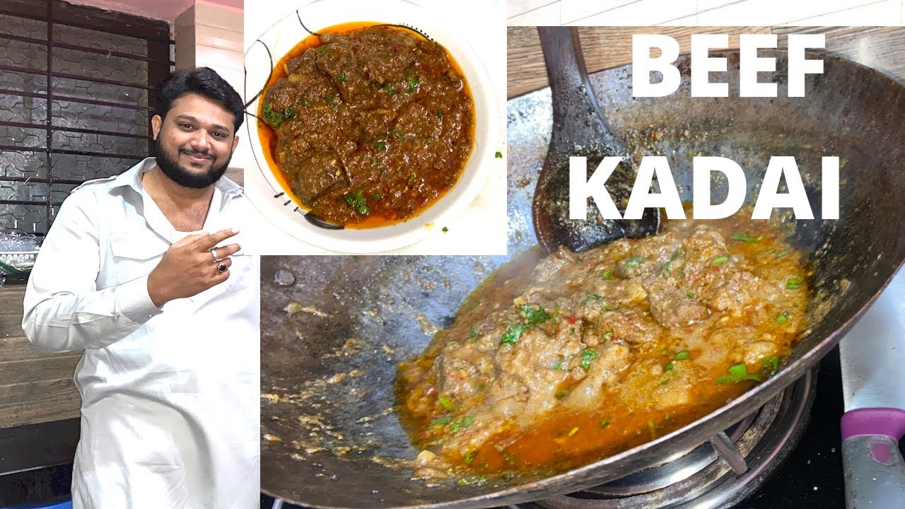 Beef Karahi Recipe | Beef Kadhai Gosht Restaurant Style | Food From ...