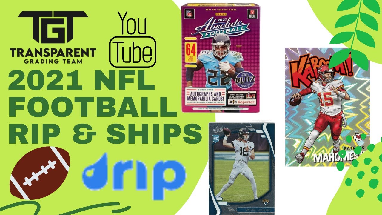 ABSOLUTE FOOTBALL 2021 RIP & SHIPS ON DRIP - YouTube