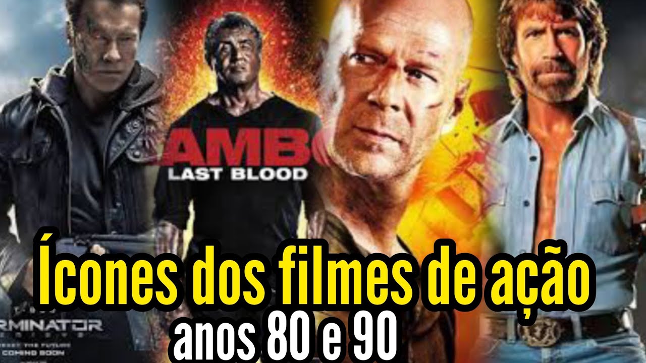 TOP Atores de Filmes de Ação Anos 80 e 90 | Você Lembra Desses Ícones ...