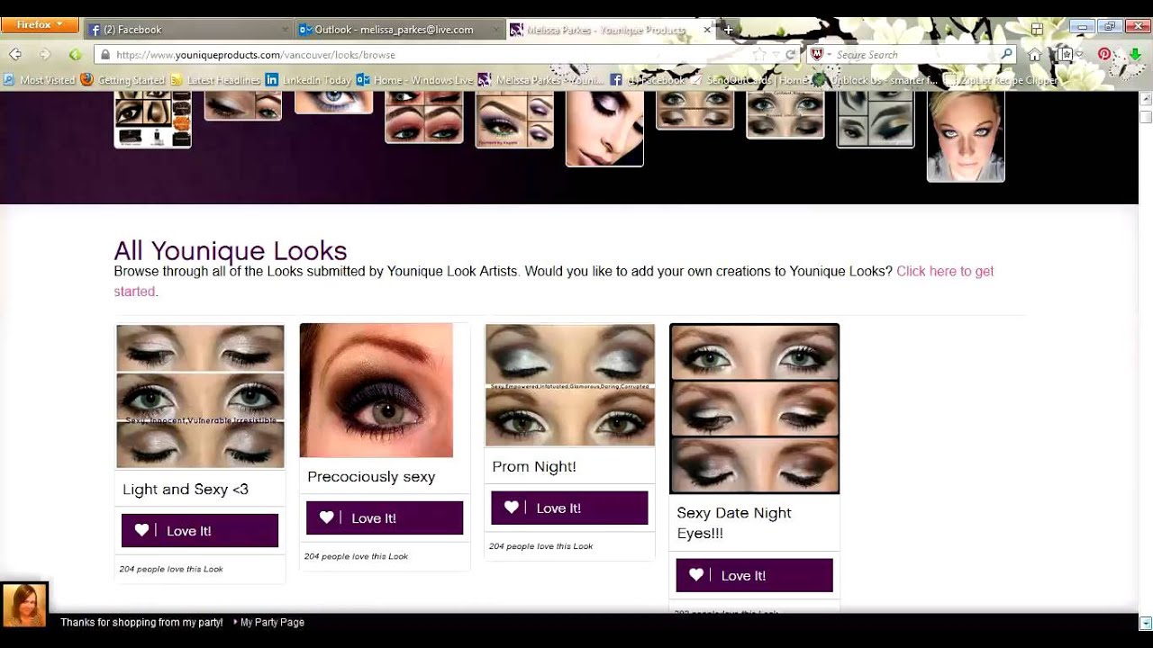 Younique Products How to Shop and Browse Top Trending Makeup Looks ...