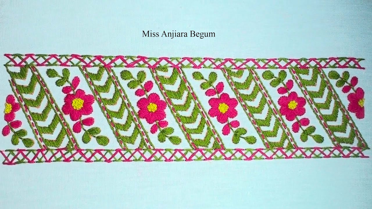 Simple Borderline Design - YouTube