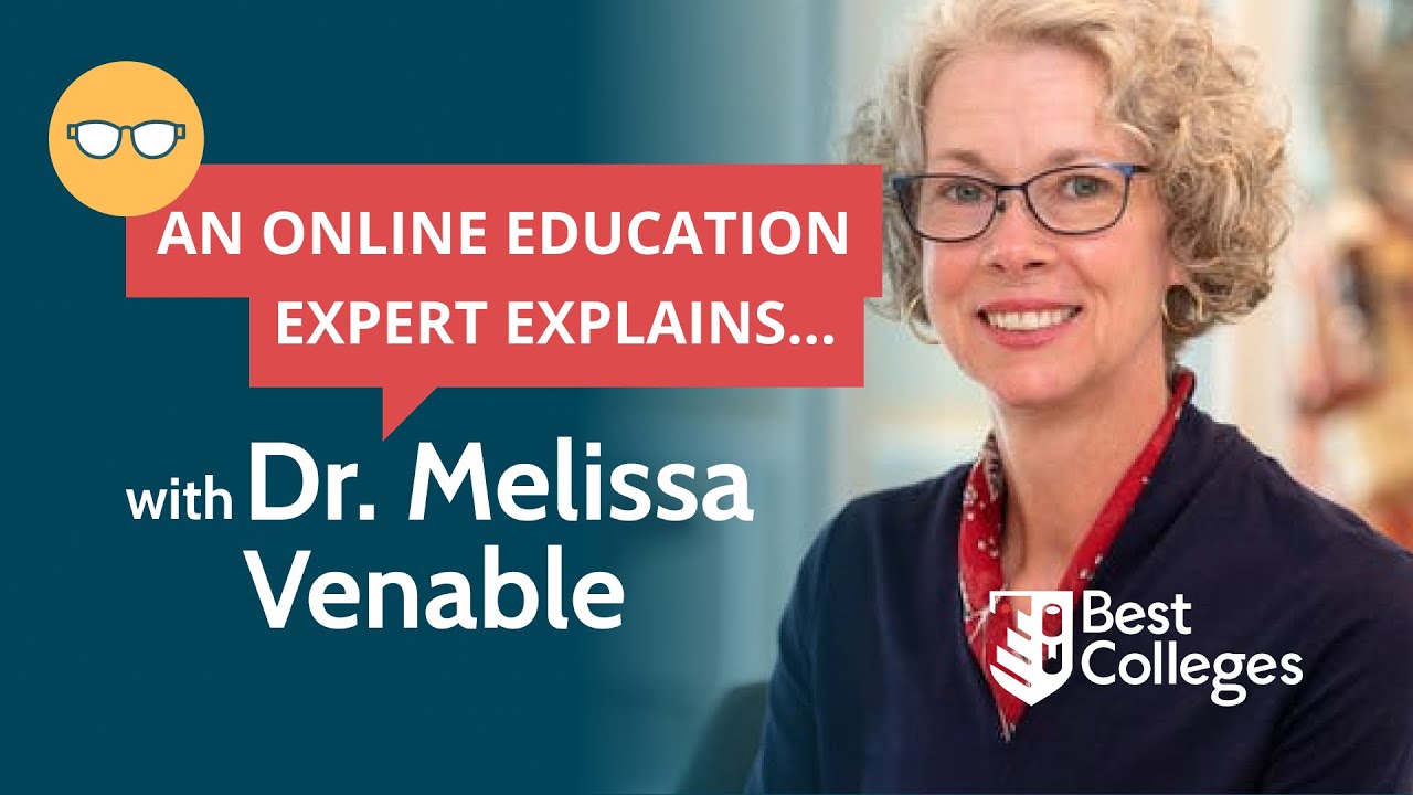 An Online Education Expert Explains, with Dr. Melissa Venable. - YouTube