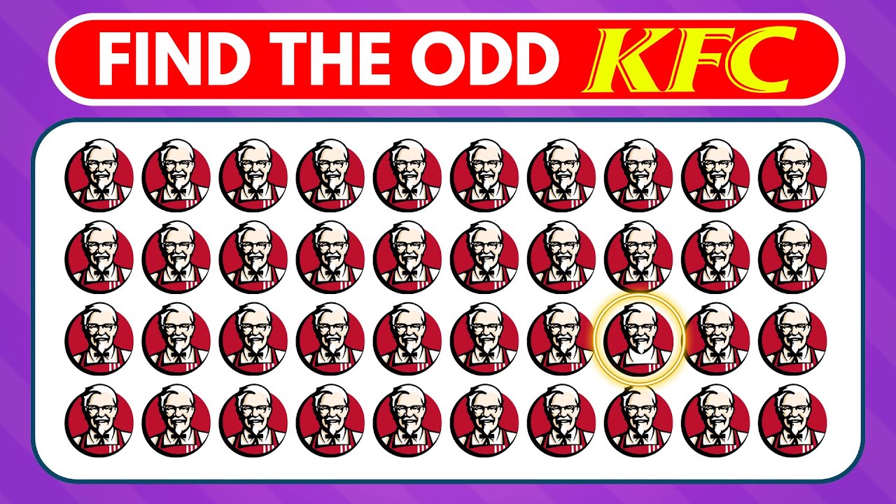 Can You Find The Odd One Out | Logo Quiz - YouTube