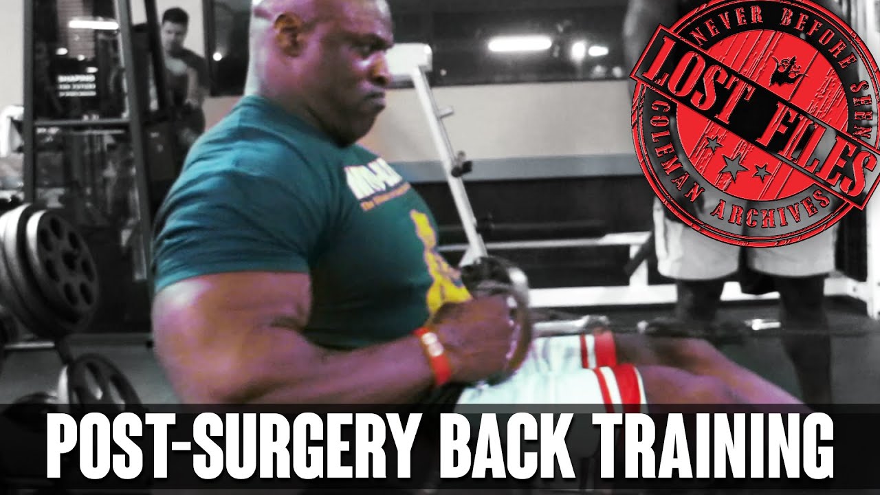 Ronnie Coleman Back Breaking Workout - Lost Files | Ronnie Coleman ...