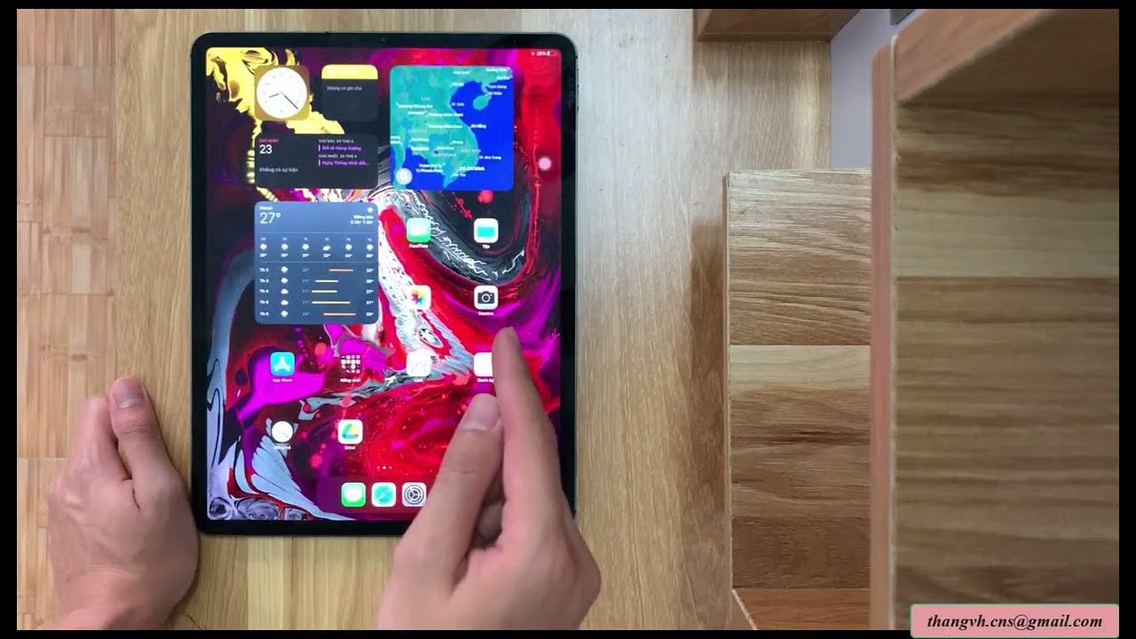 Hướng dẫn chuyển đổi tần số quét màn hình 120 Hz và 60 Hz trên ipad Pro 2018 12.9inch tiết kiệm ...