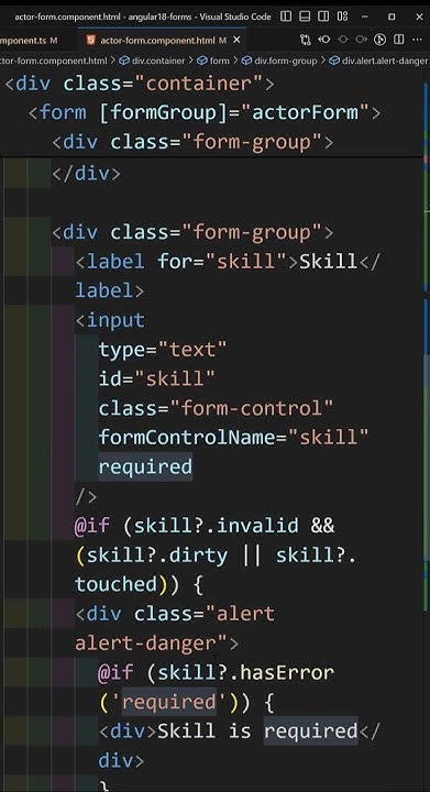 🚀 Complete Guide to Reactive Forms in Angular 18! Validators & Validation Messages 💡 - YouTube