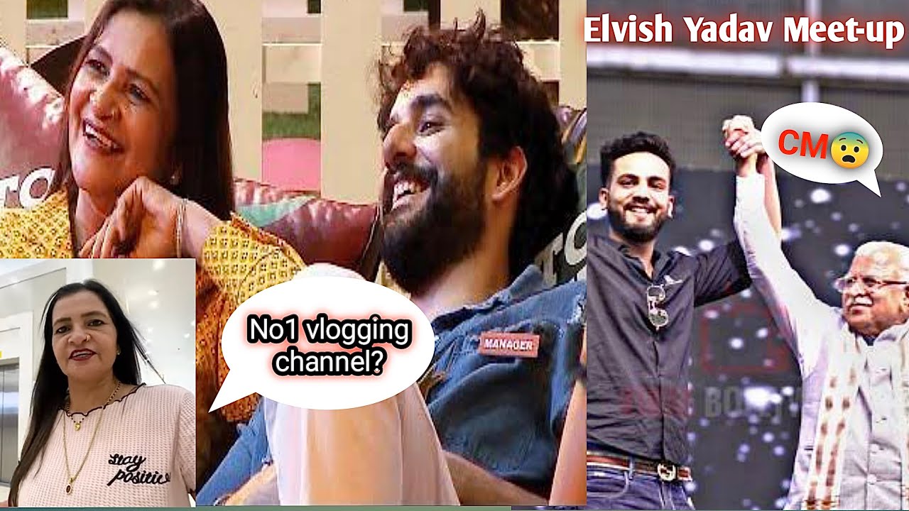 Can Dimple malhan vlogs becomes no 1 vlogging channel?, Elvish yadav ...