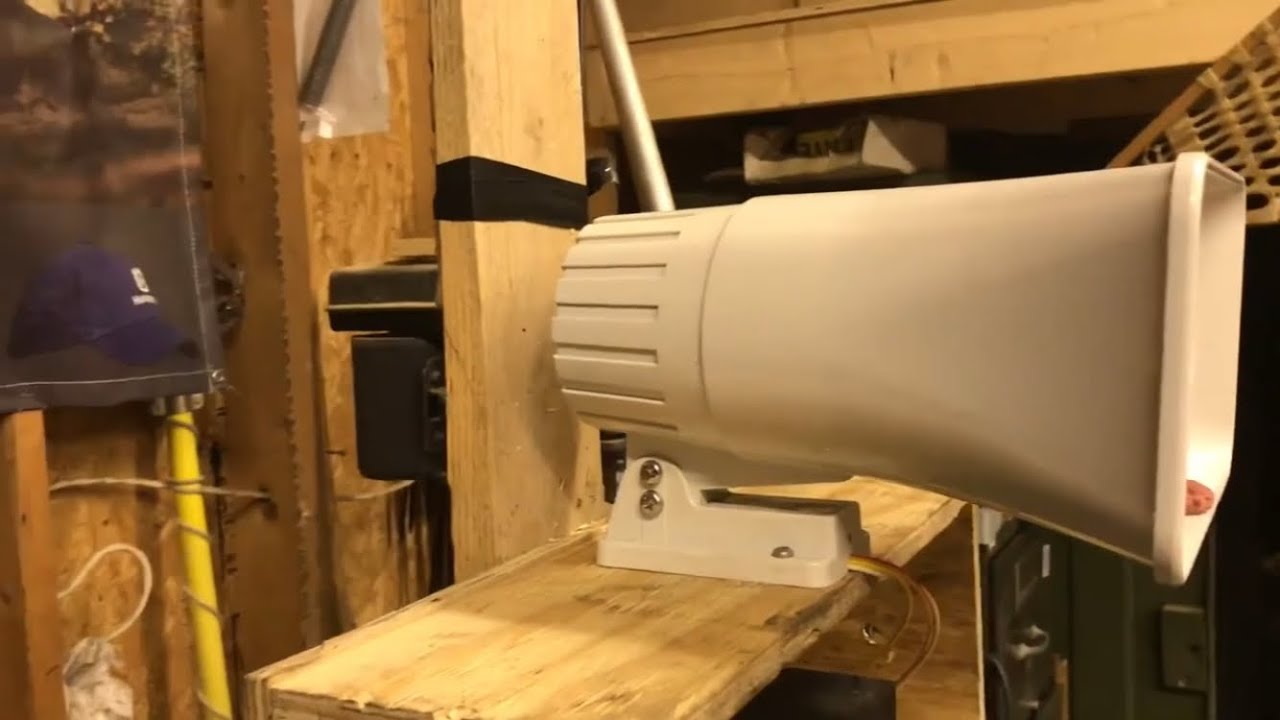 Making a homemade Motion activated bear alarm - YouTube