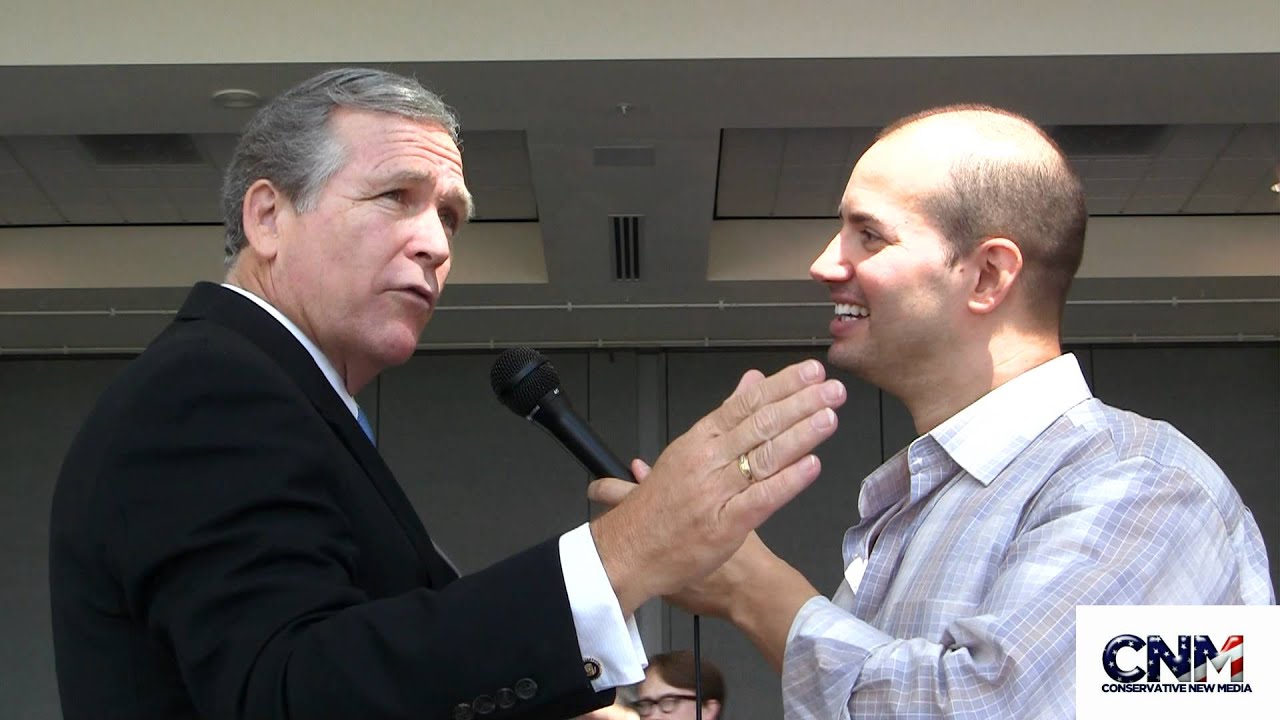 President George W. Bush Impersonator Funny Interview by John D ...