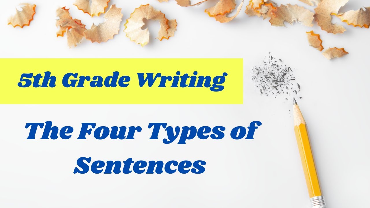 The Four Types Of Sentences 5th Grade Writing Online Lesson YouTube the-four-types-of-sentences-5th-grade-writing-online-lesson-youtube