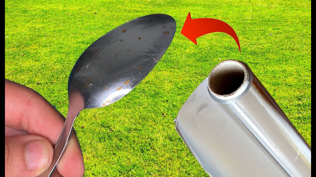 The spoon will look like NEW ! Don't throw the RUSTY SPOON ! It will ...
