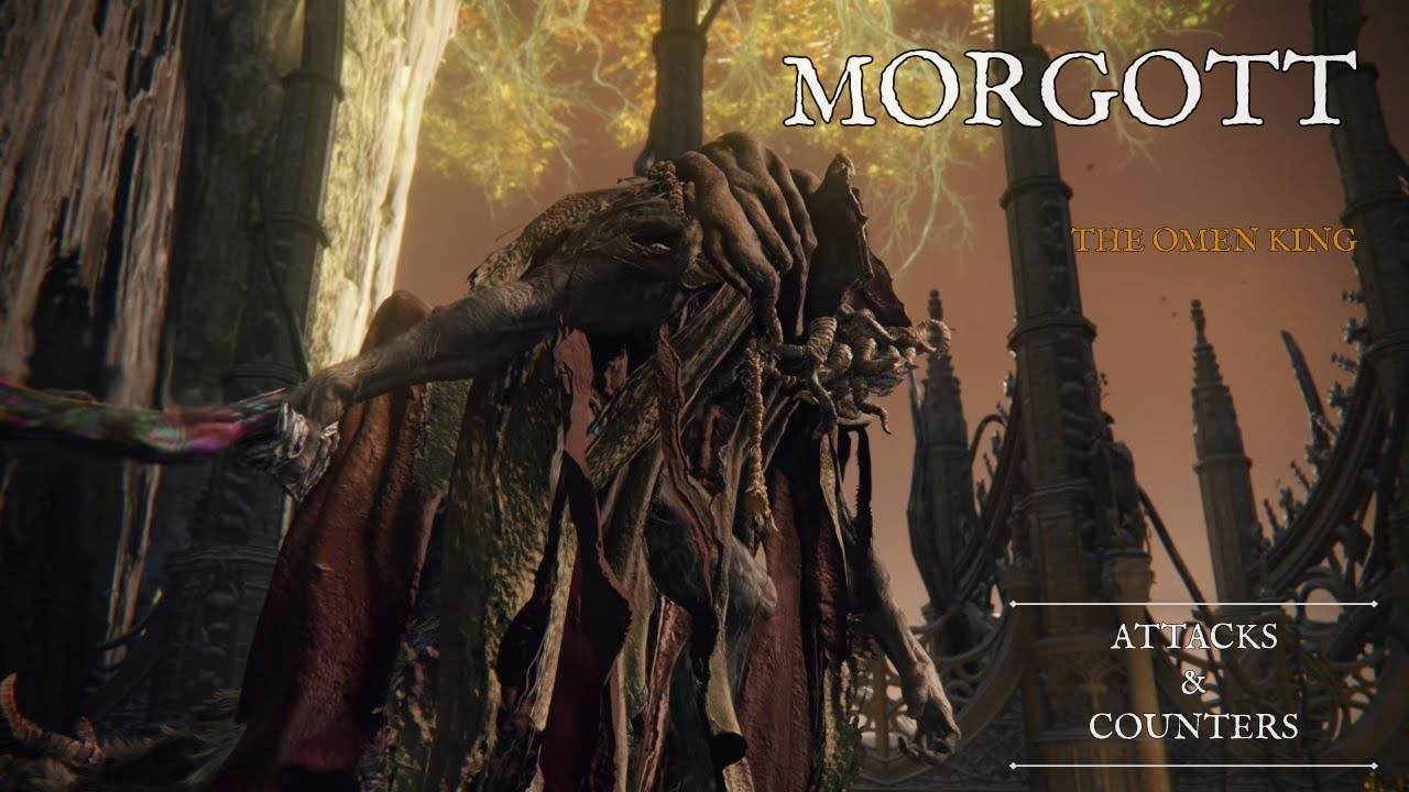 惡兆王 蒙葛特「全招式與應對」MORGOTT, THE OMEN KING ATTACKS＆COUNTERS：ELDEN RING｜艾爾登法環 ...