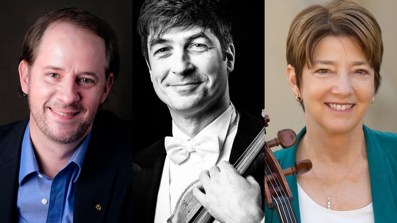 Ian Jessee, violin, Susan Lamb Cook, cello, and Paulo Steinberg, piano ...