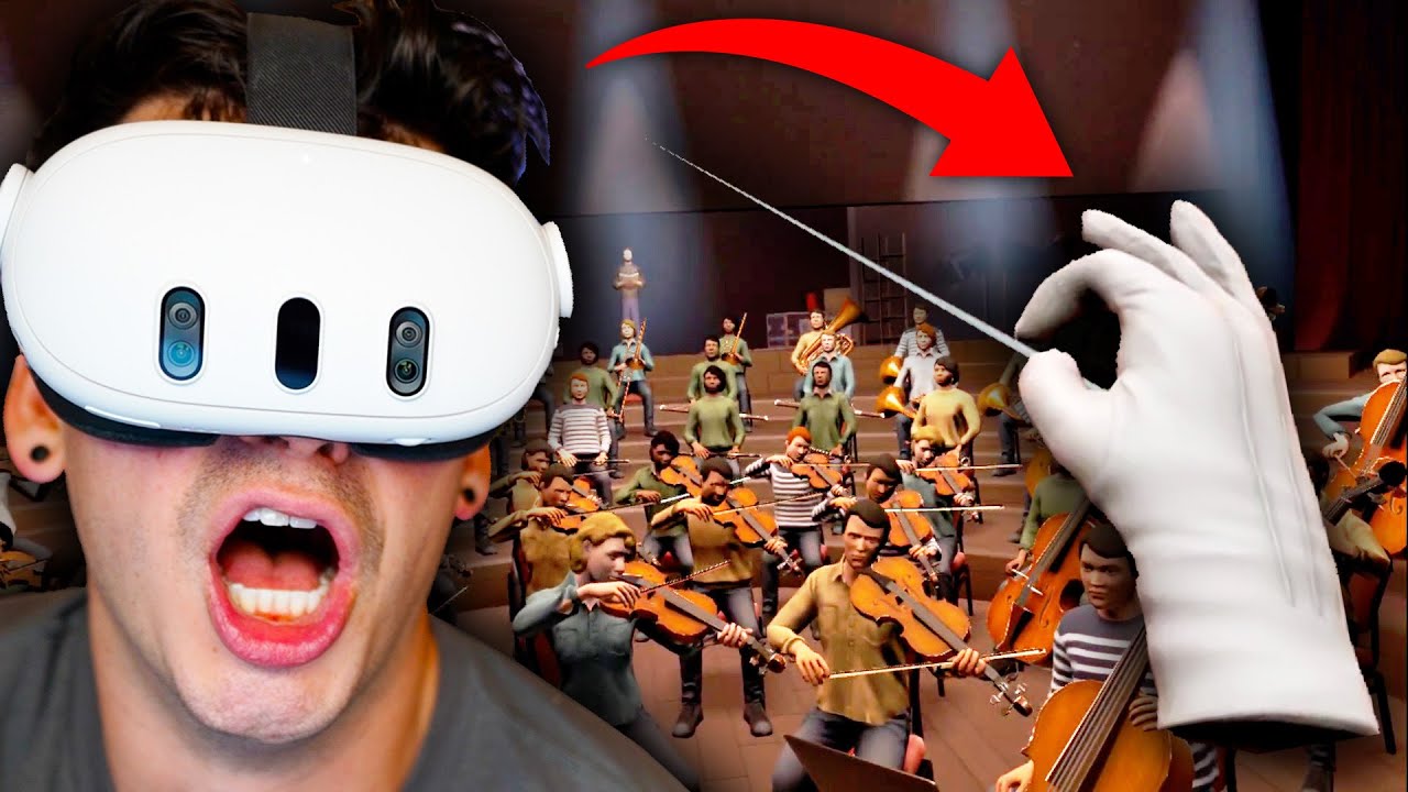 Conducting an Orchestra... in VR?! (Maestro) - YouTube