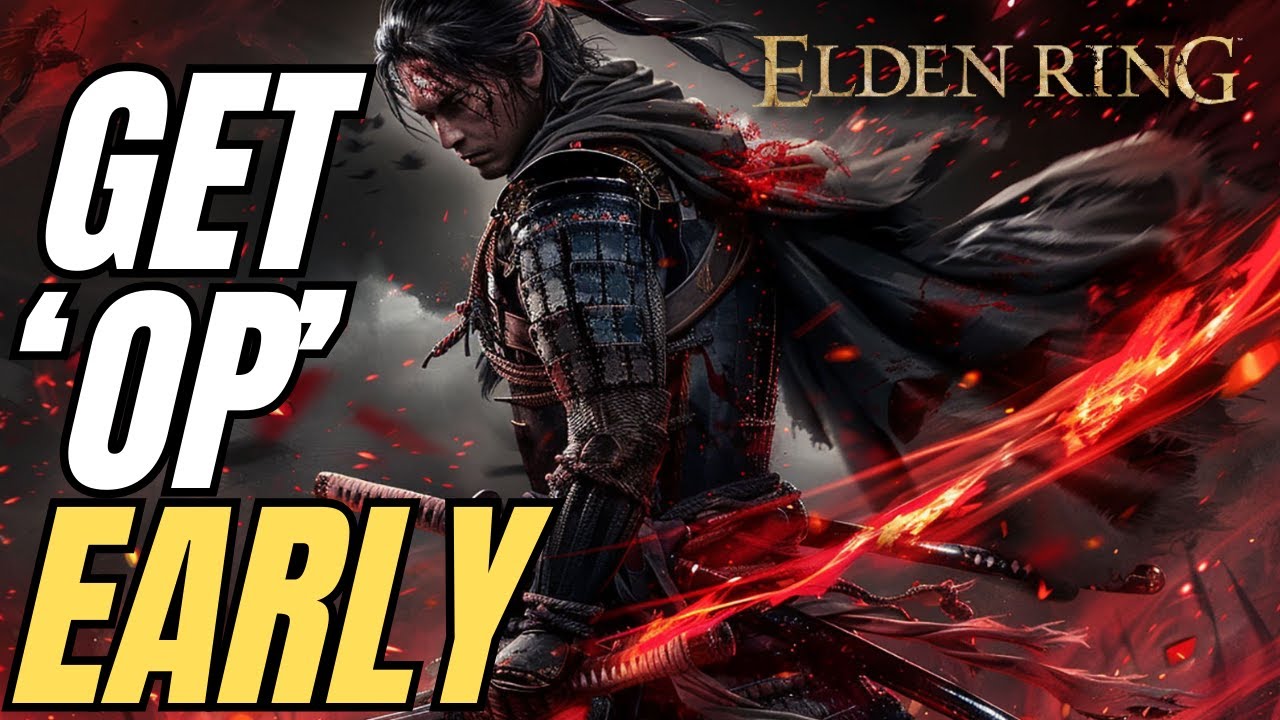 BLOODFLAME SAMURAI BUILD Beginners guide 2025 | GET OP EARLY IN ELDEN ...