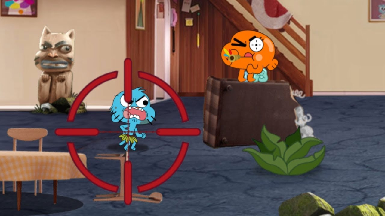 The Amazing World of Gumball: Home Alone Survival - Fighting For Living ...