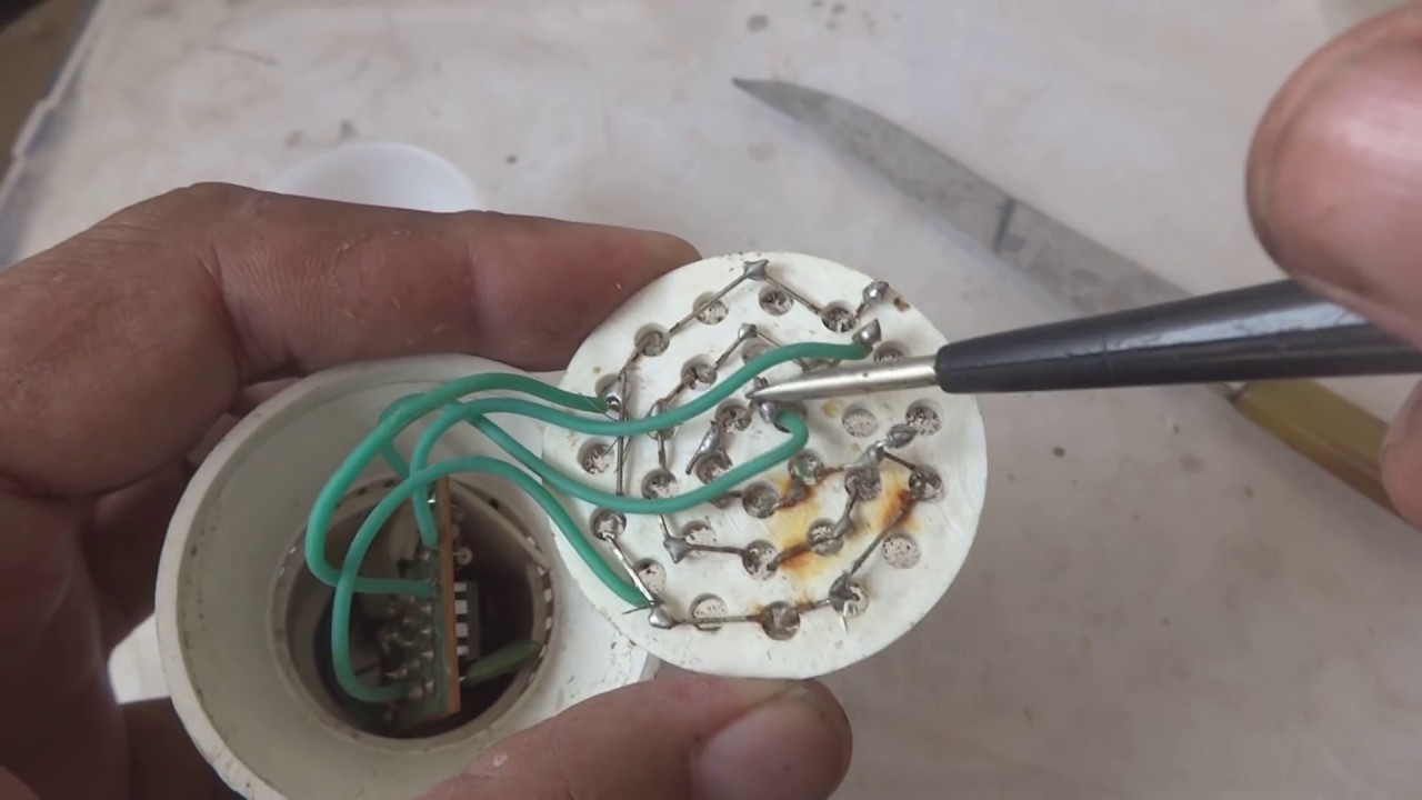 LED lamp review. Tear down and circuit surgery. LED light explained ...
