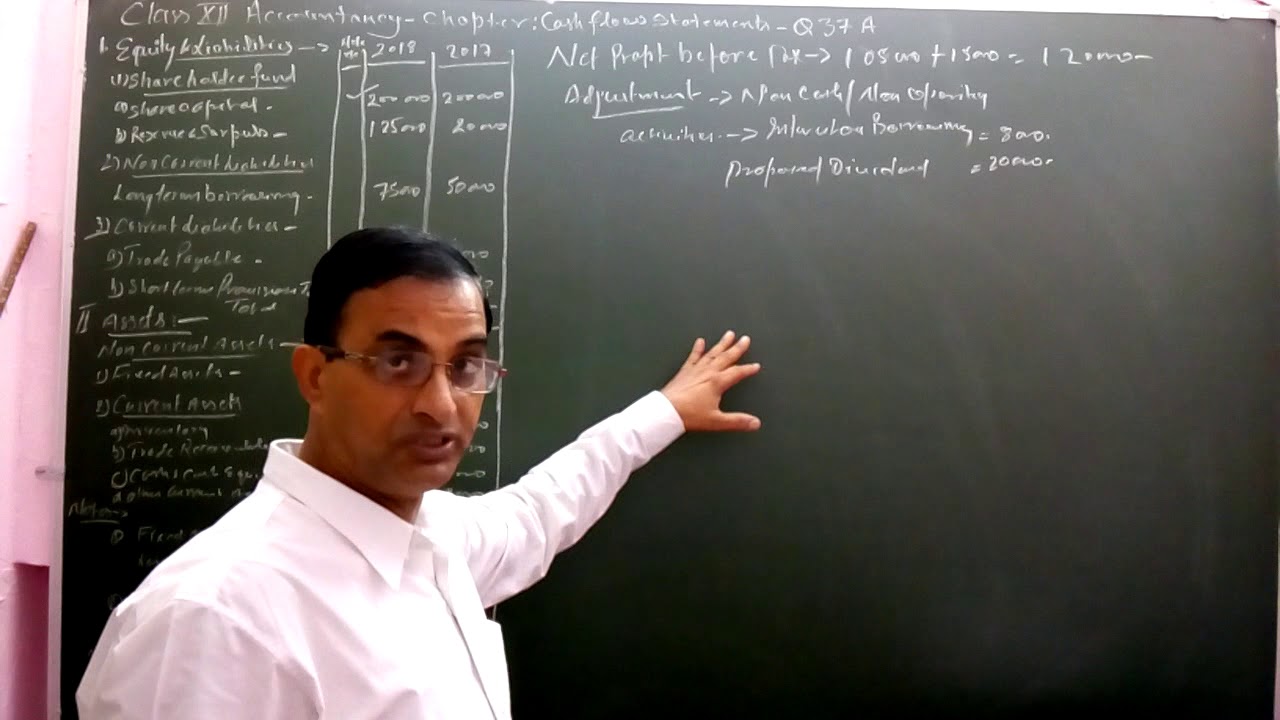 Class 12 accountancy, Cash-flow statements on channel Made Ejee ...