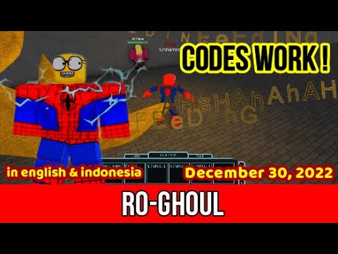 All Codes RO GHOUL Roblox December 30, 2022 - YouTube