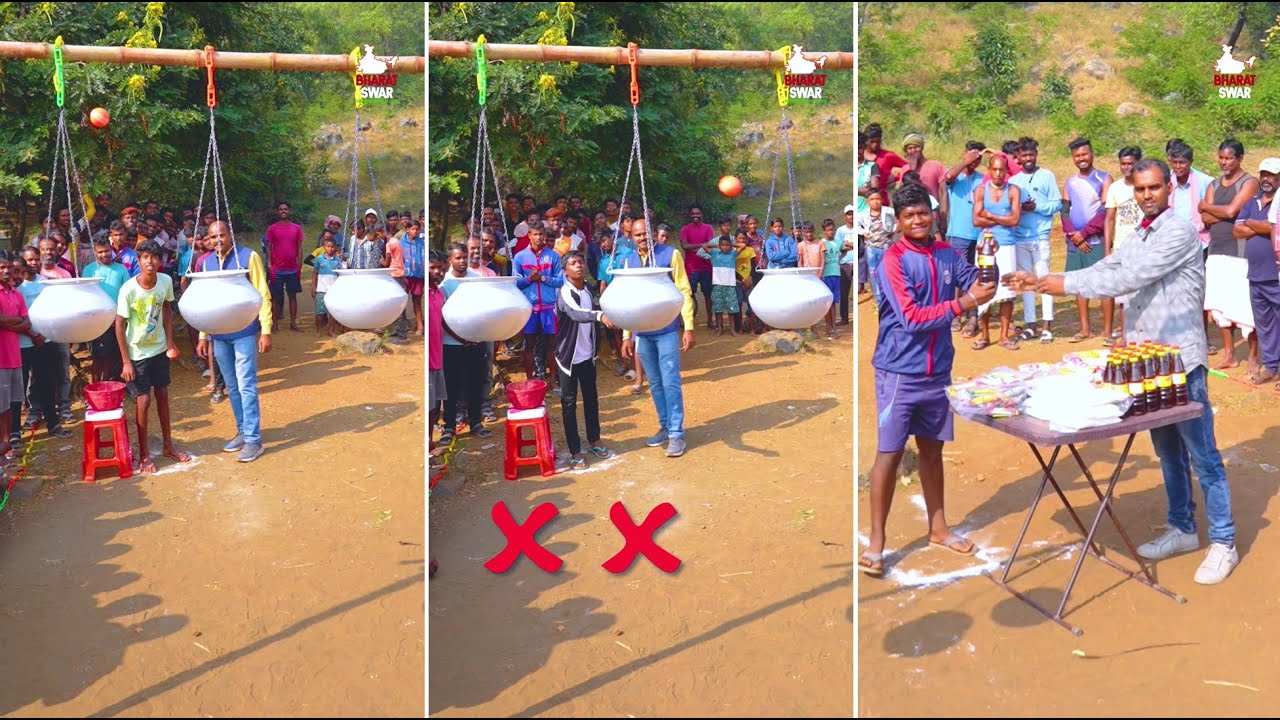 Ball Dropping #funny #Challenge #food #games - YouTube