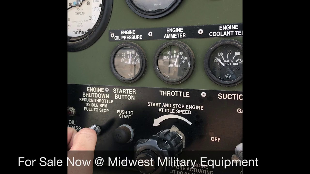 Gorman- Rupp 604F Fuel/Water Transfer Pump - YouTube