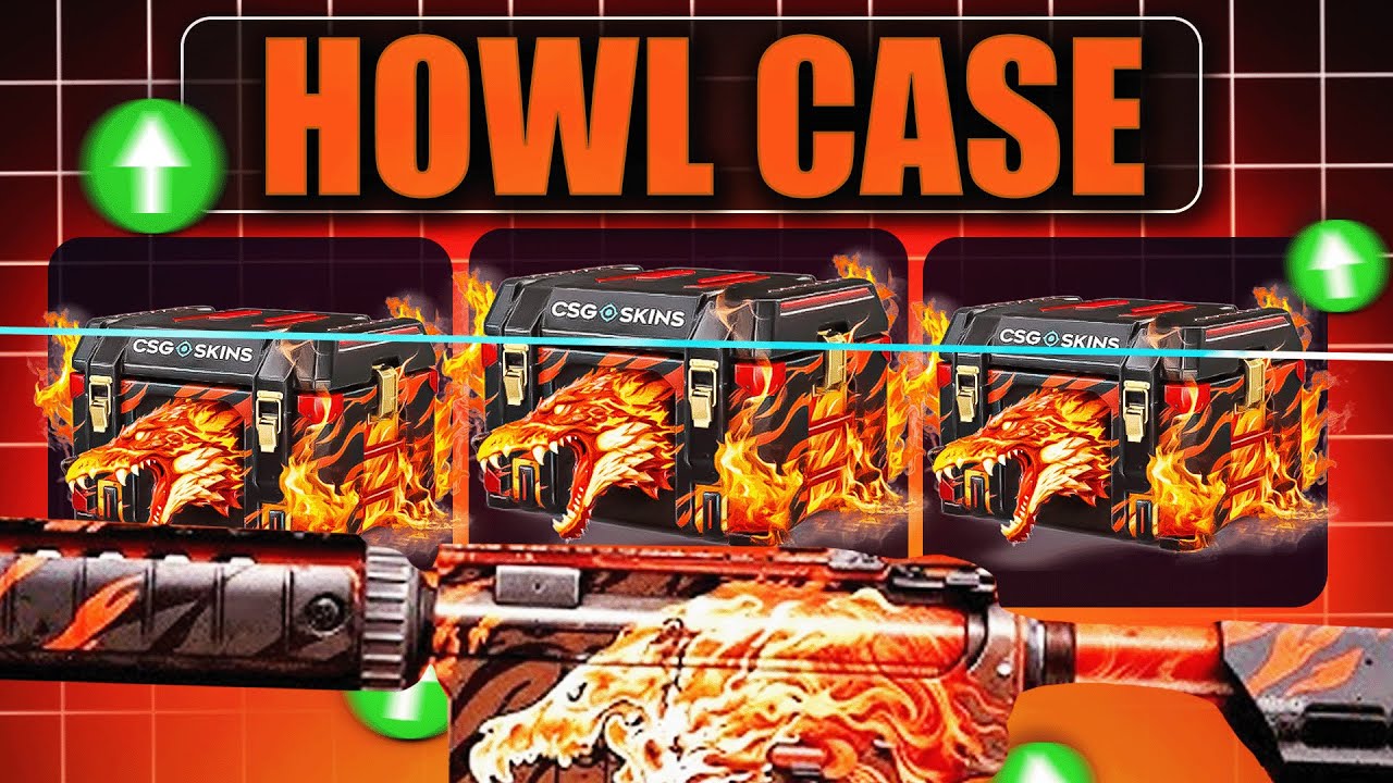 OTWIERAM HOWL CASE NA CSGOSKINS - YouTube