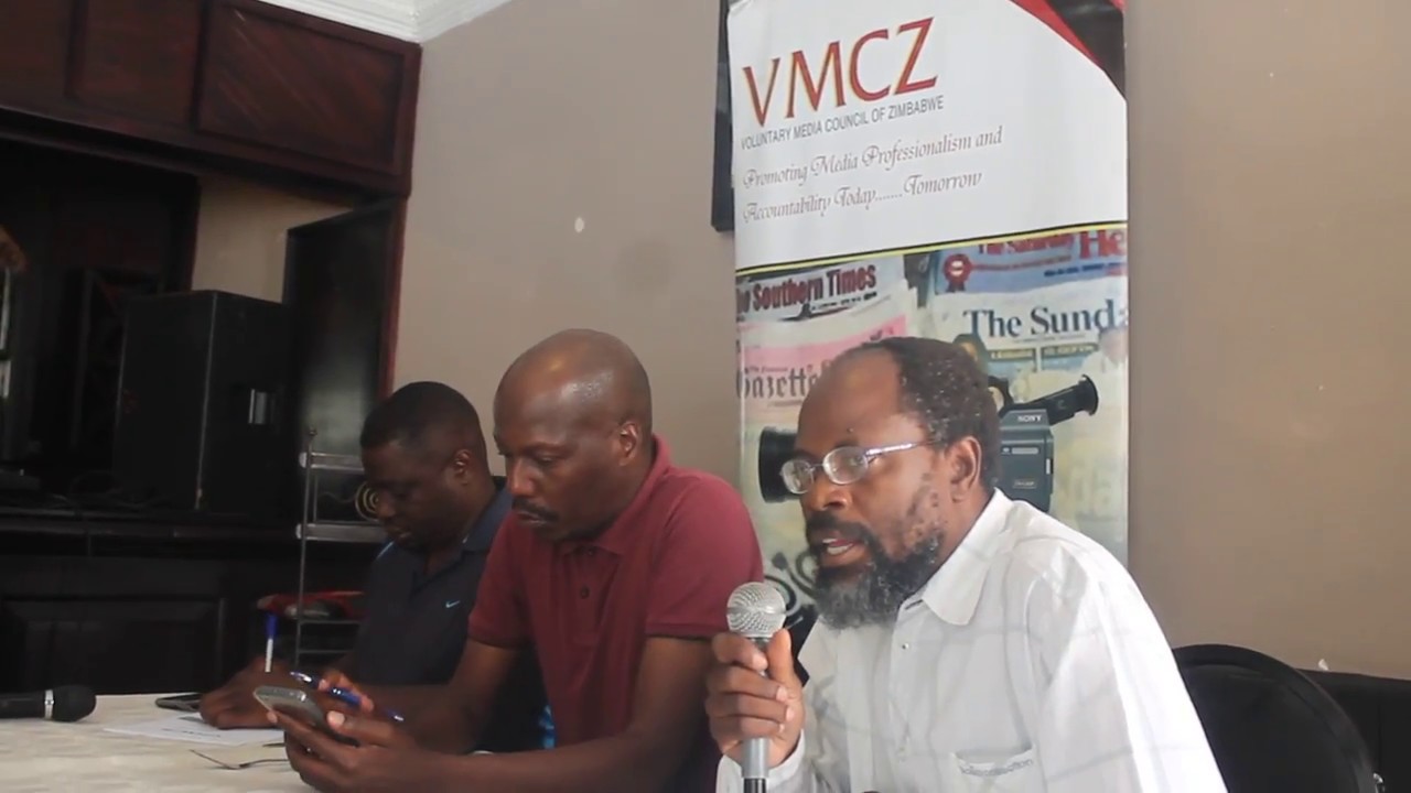VMCZ Board Vice Chairperson Cris Chinaka making introductory remarks at ...