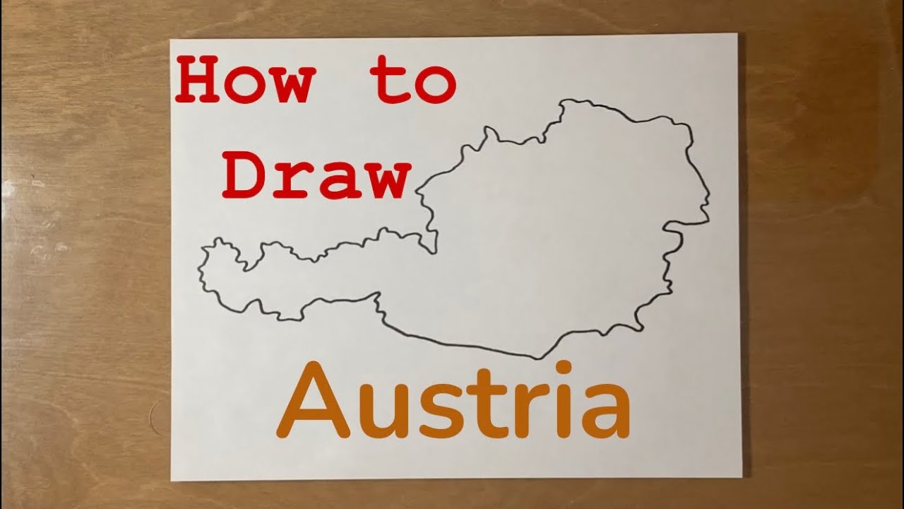 How to Draw Austria - YouTube
