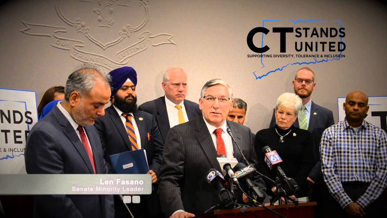 Senator Len Fasano Stands Up for Diversity, Tolerance & Inclusion - YouTube