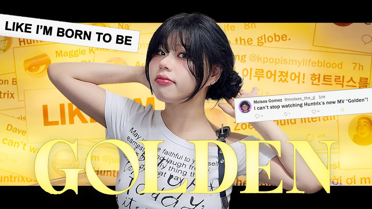 KPop Demon Hunters OST : Golden - HUNTR/X [COVER By. SuJi🎵] - YouTube