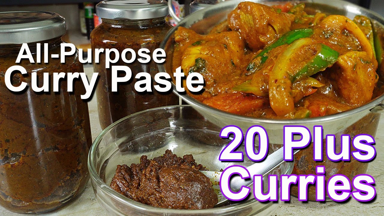 Madras Spice Paste Quick easy Indian curry paste - Madras Type Paste ...