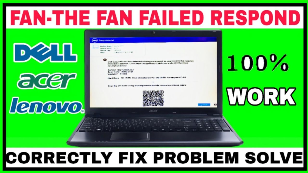Fan-The Fan Failed To Respond correctly | The Processor Fan Failed To ...