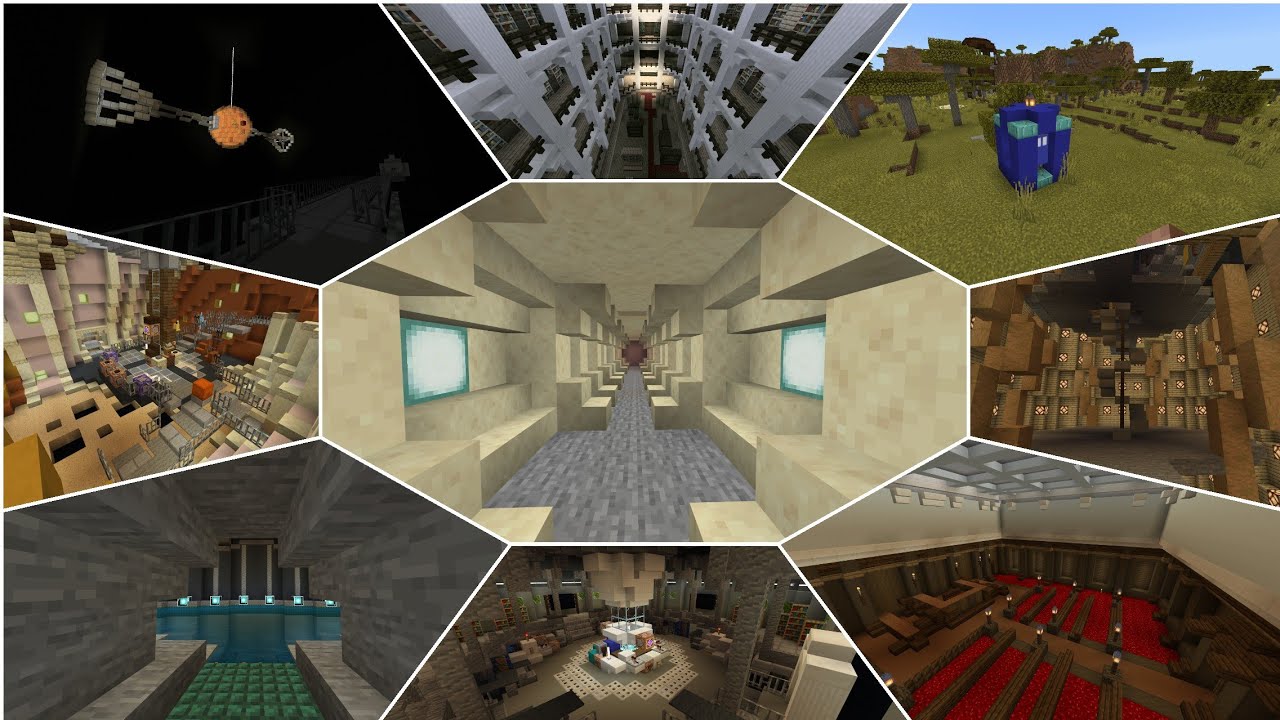 Minecraft Working Tardis: Bedrock Edition - YouTube