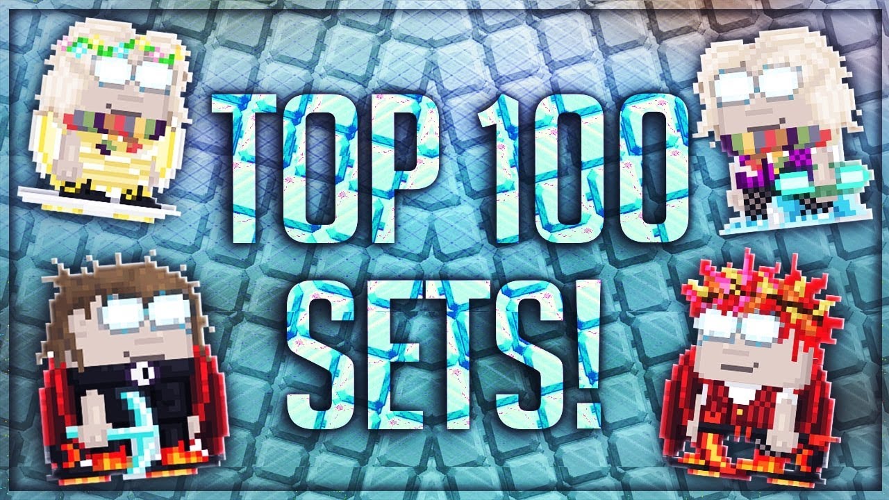 TOP 100 PRO SETS! | Growtopia - YouTube