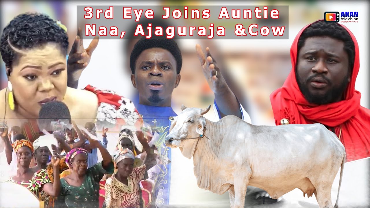 3RD EYE MAN JOINS AUNTIE NAA OF OYEREPA AFATUO TO FEED 2,000 AKUNAFO, REACT ON AJAGURAJA ...