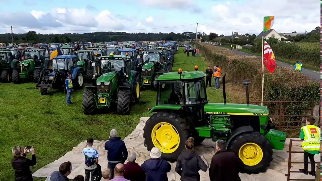 Buttevant Tractor Run 2019 - YouTube