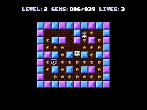 NES Homebrew Game - Chase - YouTube