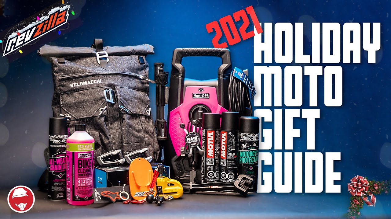 BEST Gifts for MOTORCYCLIST! | 2021 Holiday Moto Gift Guide - YouTube