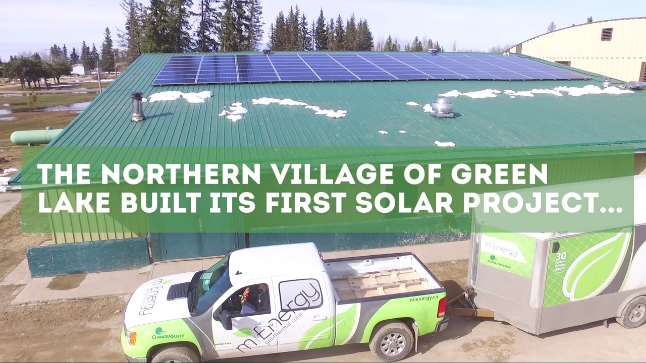 Green Lake is building a green energy future - YouTube